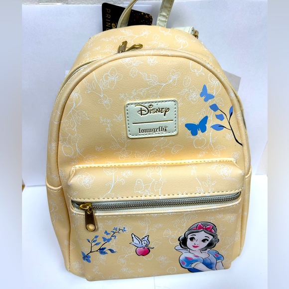 Loungefly | Bags | New Disney Snow White Sketch Yellow Loungefly Mini ...